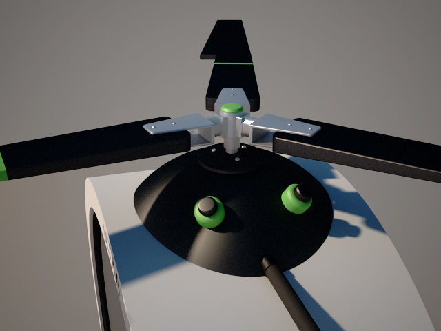 Ultra Light Helicopter Animated 3D model animated | CGTrader