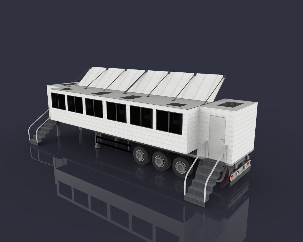 Sport Truck Podium 3D model | CGTrader