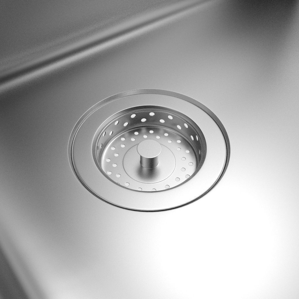 Kitchen sink 3D model | CGTrader