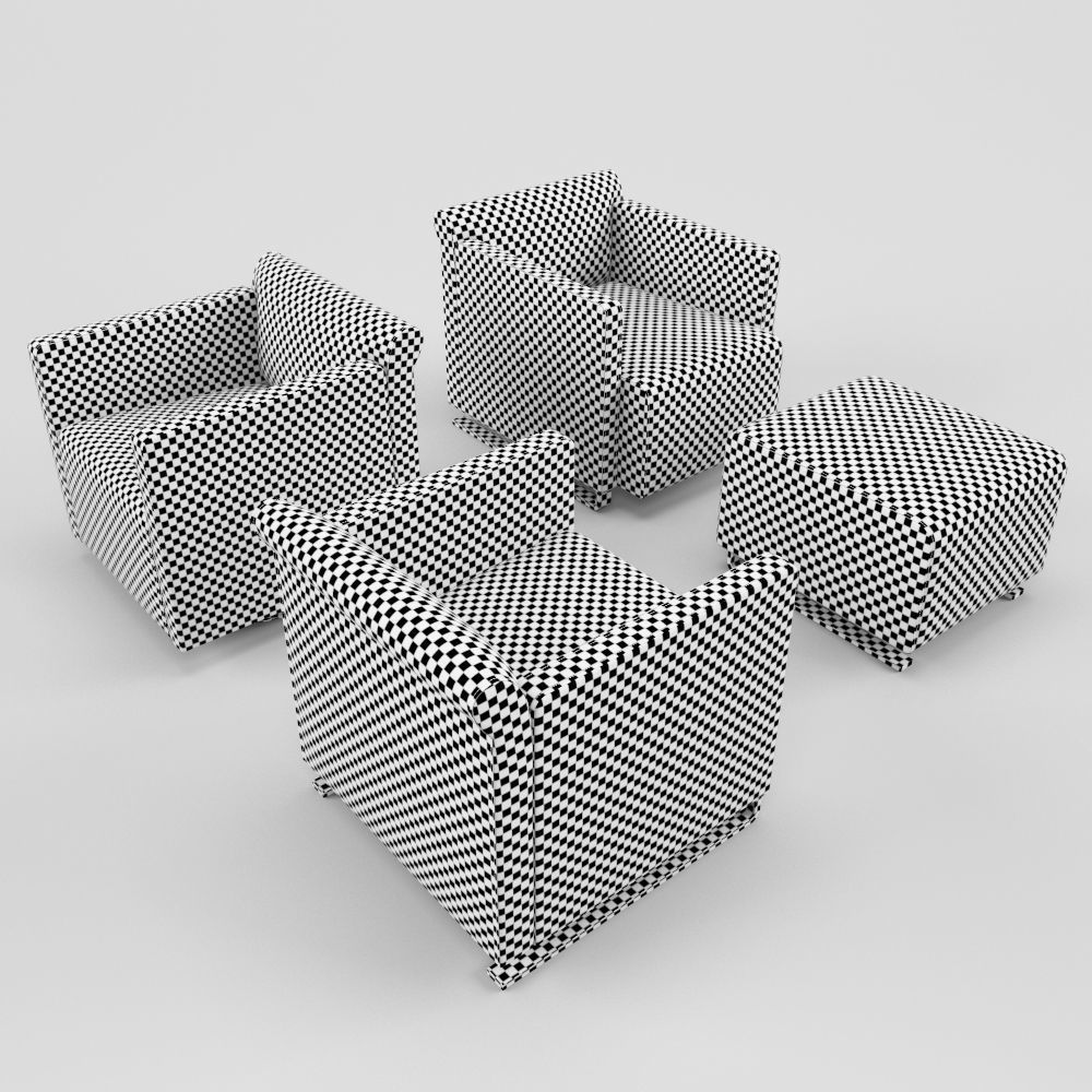 Armchairs - Quant COR 3D model | CGTrader