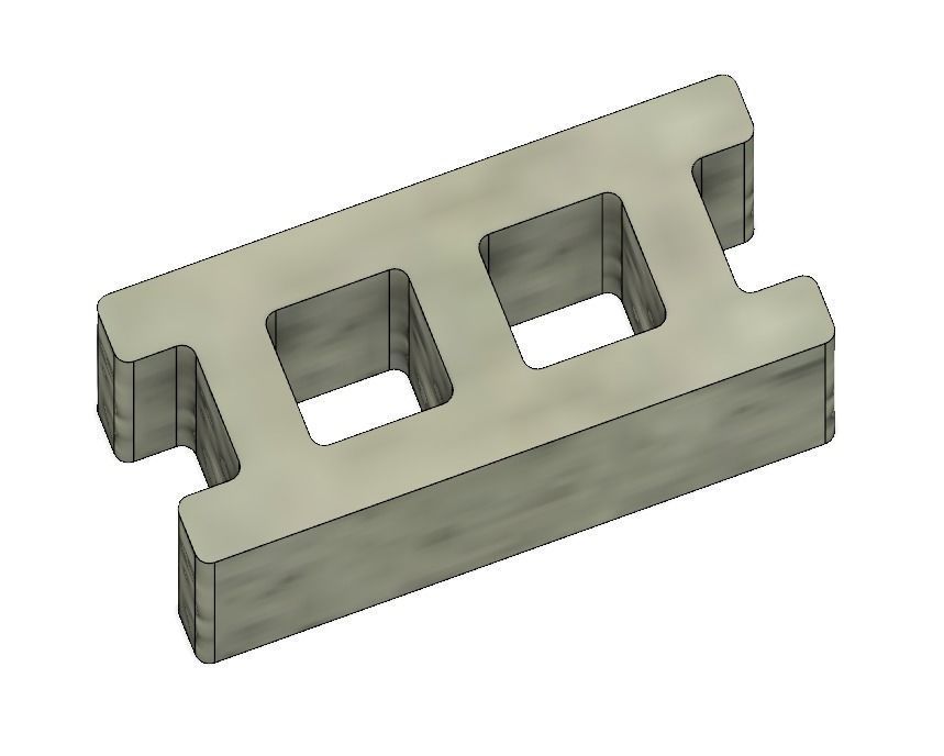 Free Mini Cinder Blocks free 3D model 3D printable | CGTrader
