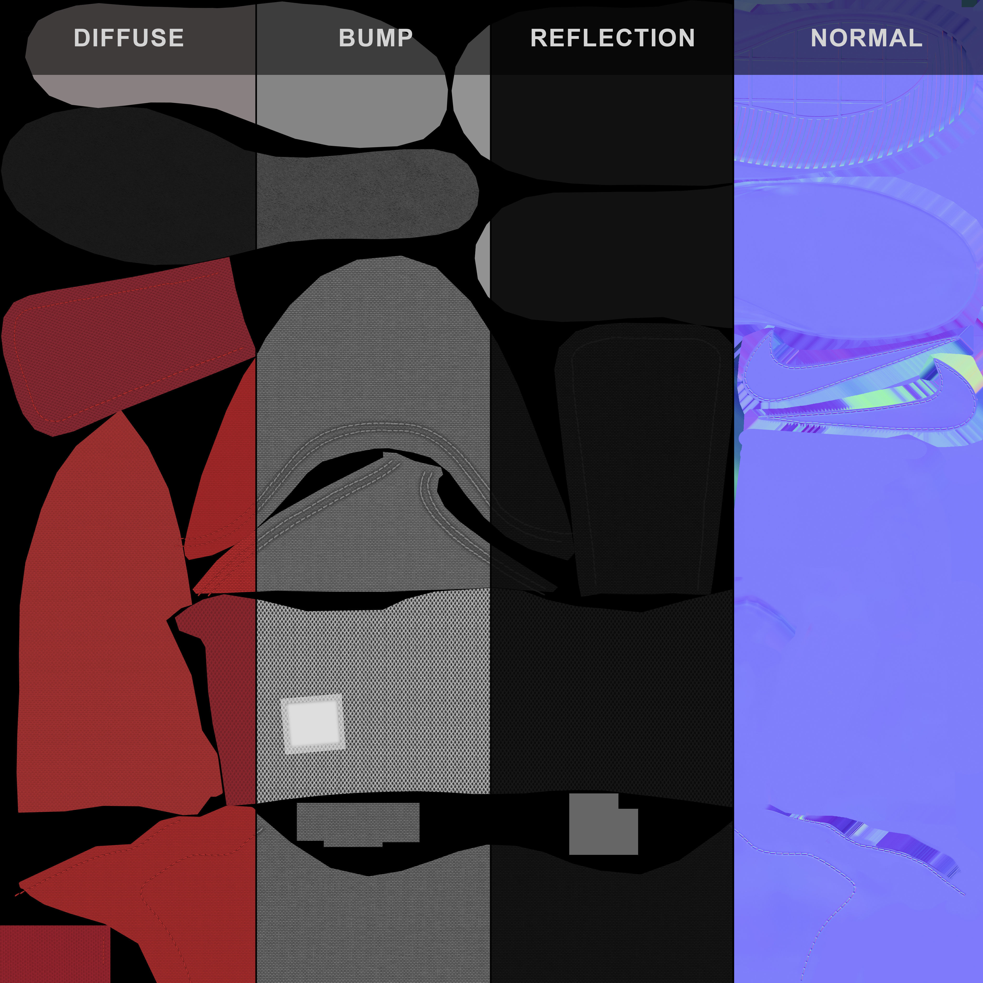 Nike SB Check canvas 3D model | CGTrader