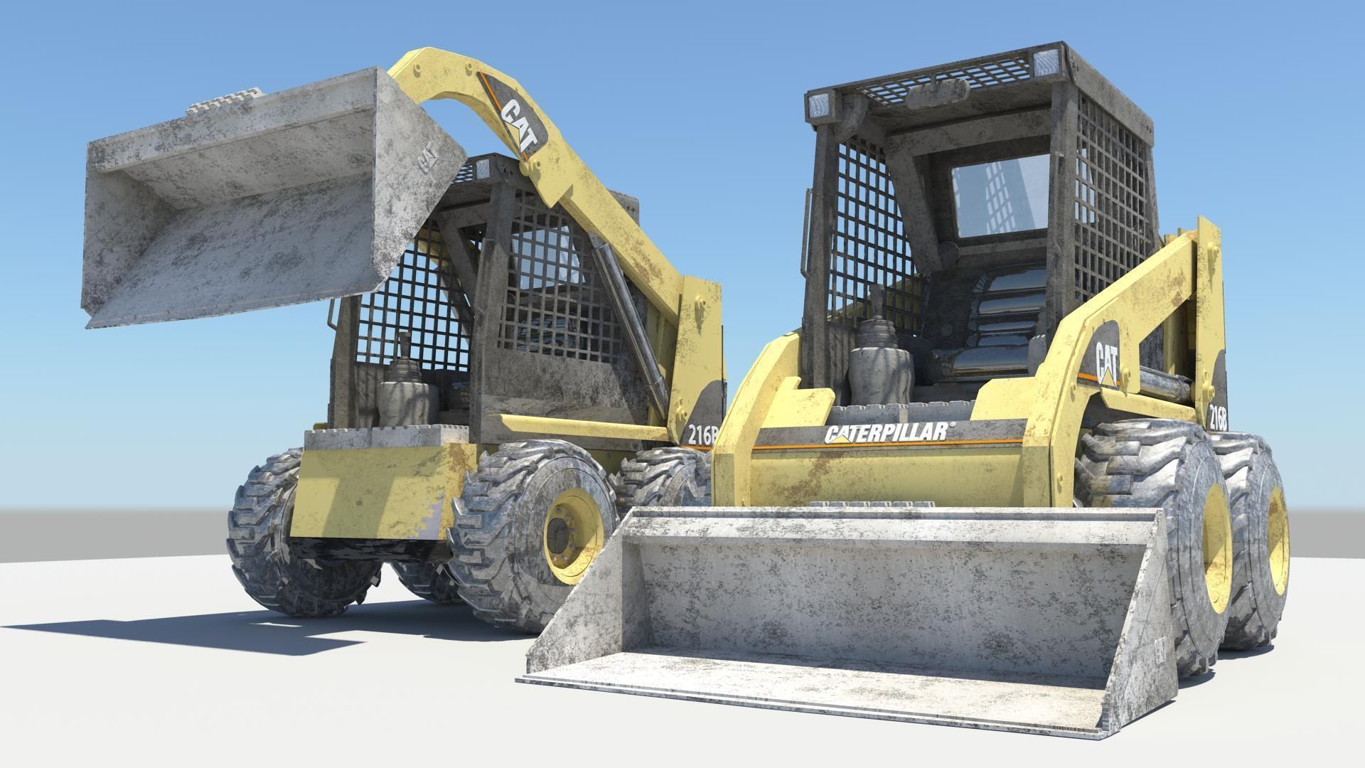 Mini Loader 3D model | CGTrader