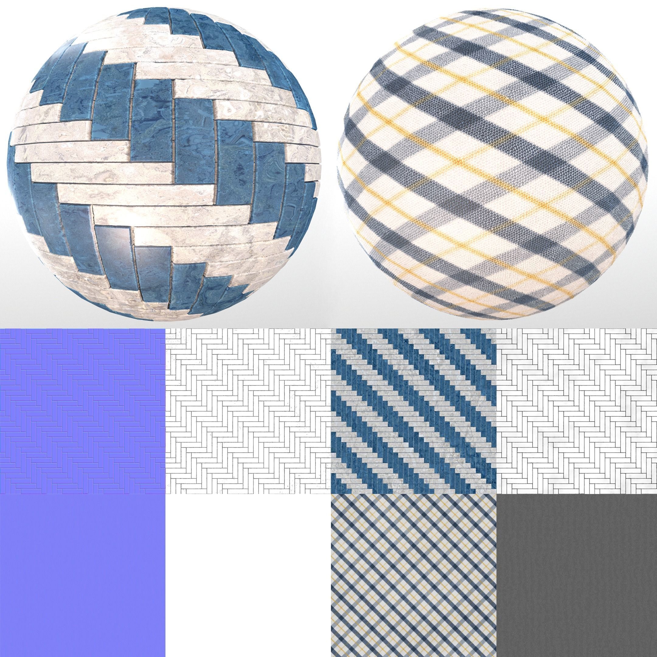 84 Seamless 4K PBR Materials Collection for archviz Texture | CGTrader