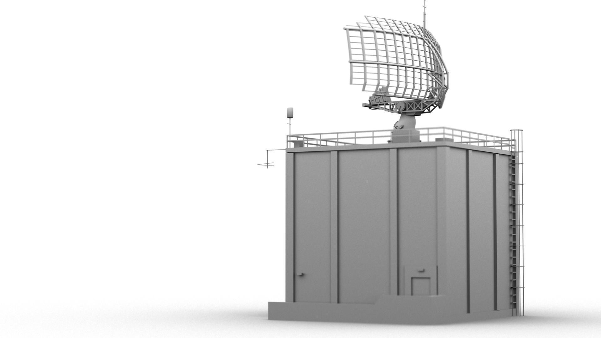 Radar Station 3D model | CGTrader
