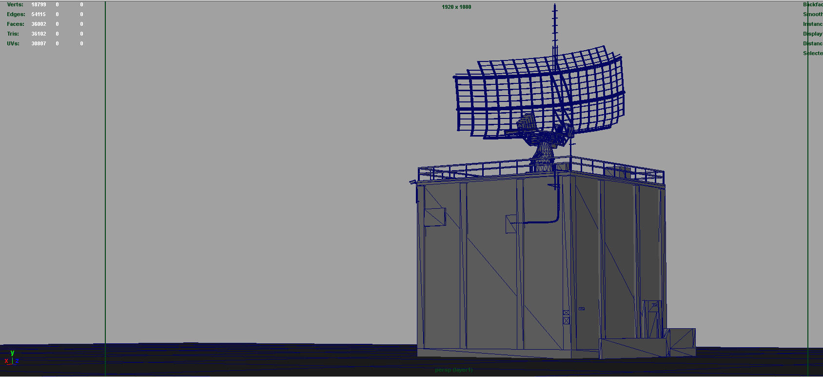 Radar Station 3D model | CGTrader