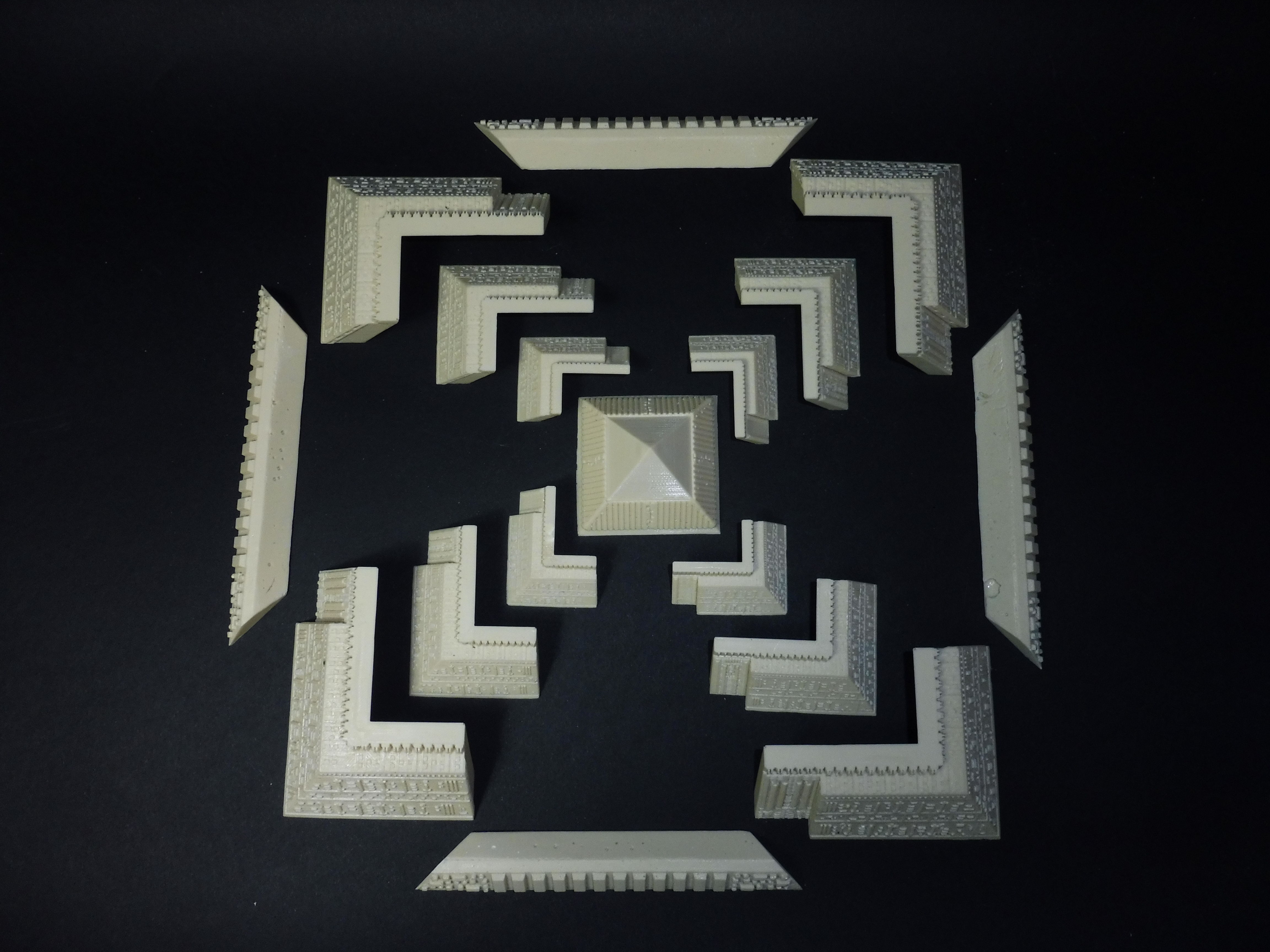 Stargate Ra Pyramid Model Kit 3D model 3D printable | CGTrader