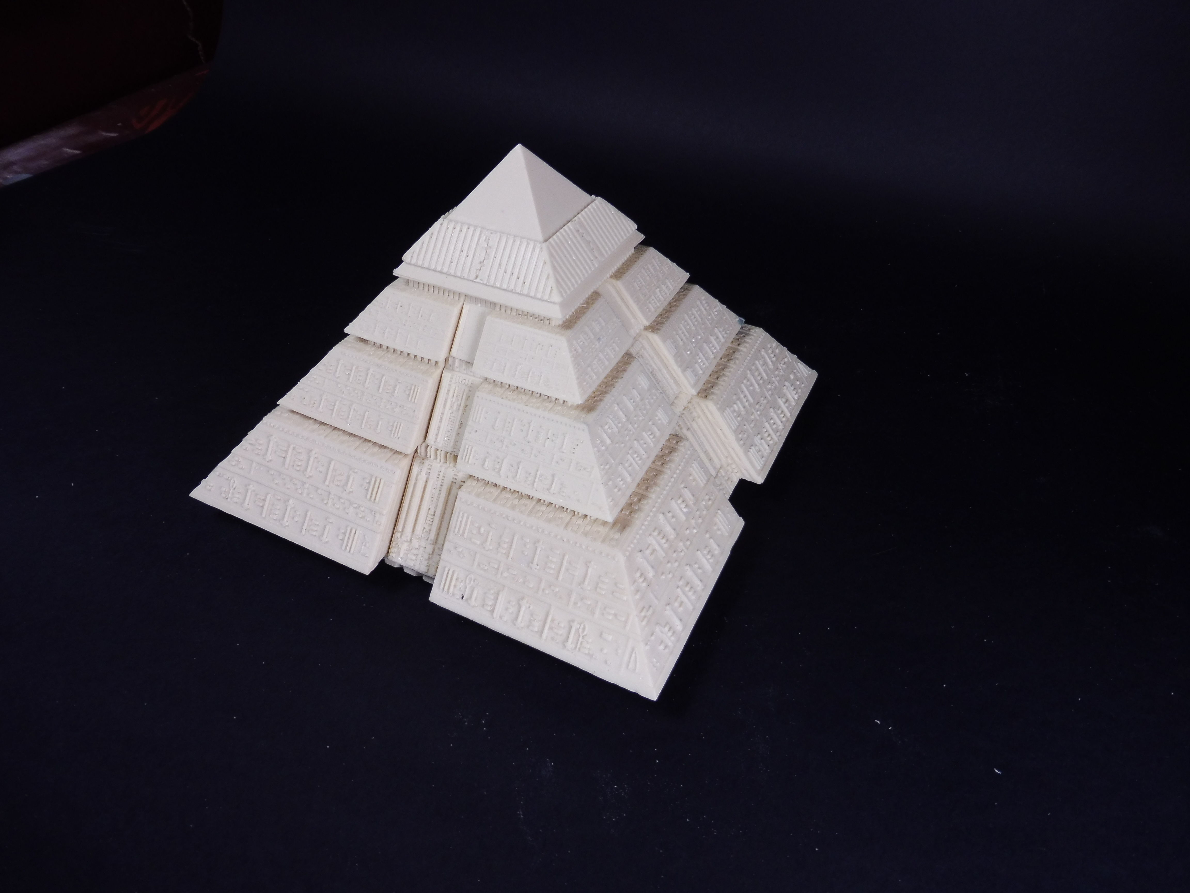 Stargate Ra Pyramid Model Kit 3D model 3D printable | CGTrader