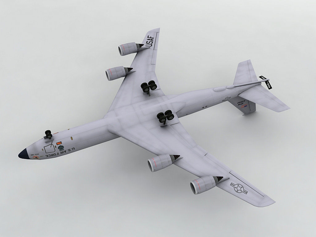 3D model Douglas KC-135 Military Aircraft VR / AR / low-poly | CGTrader