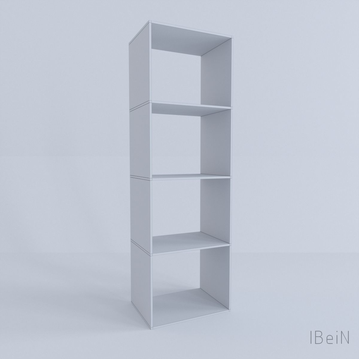 Table shelf 3D model | CGTrader