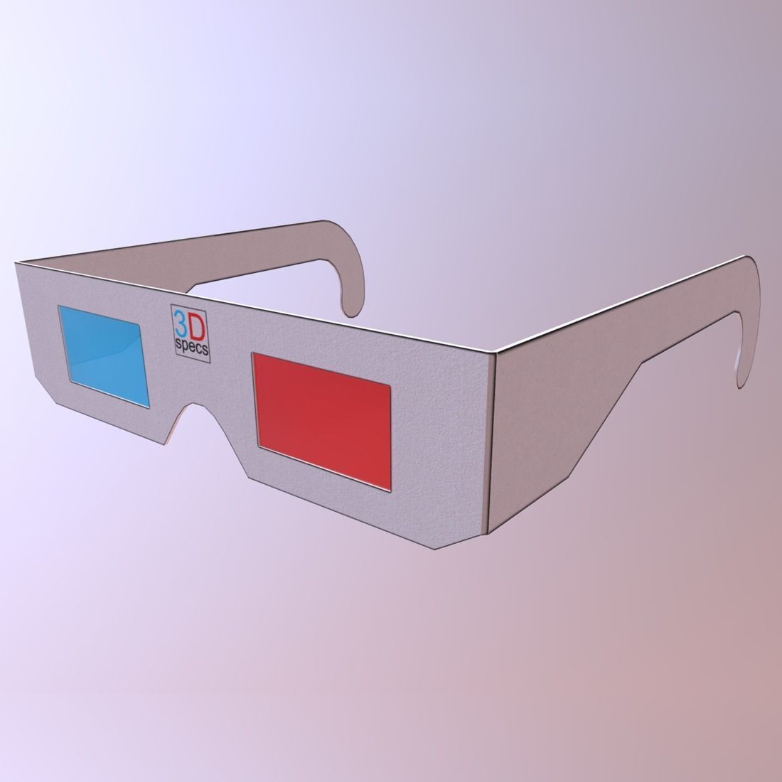 3D model 3D Specs - Glasses VR / AR / low-poly | CGTrader