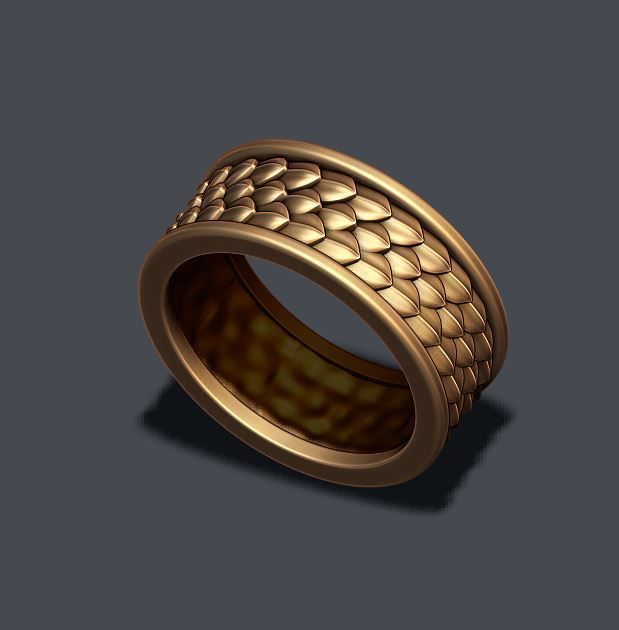 Skin ring 3D model 3D printable | CGTrader