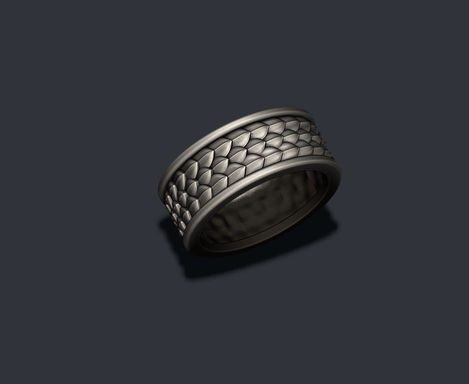 Skin ring 3D model 3D printable | CGTrader