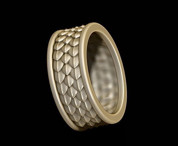 Skin ring 3D model 3D printable | CGTrader