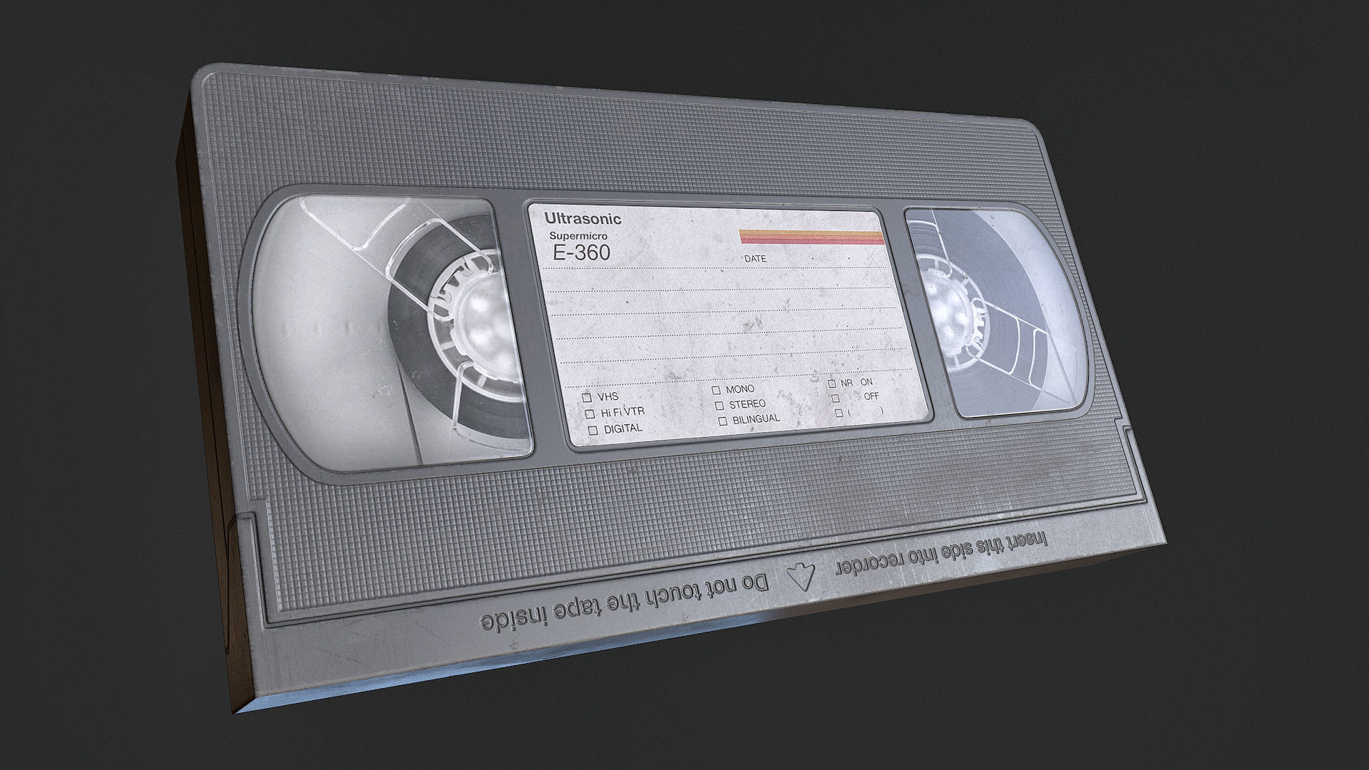 3D model VHS Tape VR / AR / low-poly | CGTrader