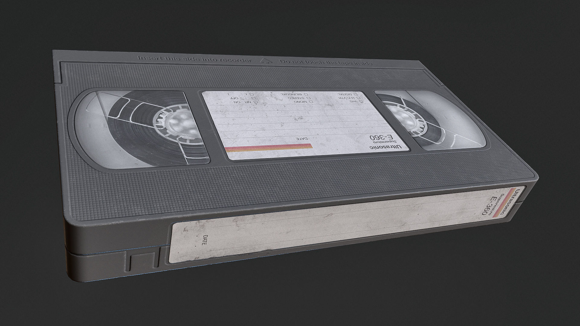 3D model VHS Tape VR / AR / low-poly | CGTrader