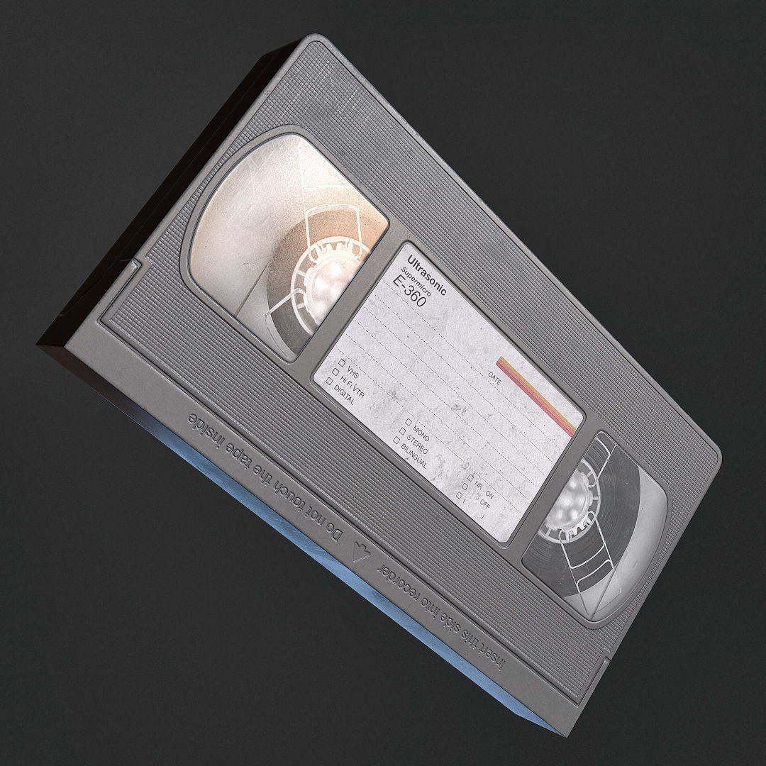 3D model VHS Tape VR / AR / low-poly | CGTrader