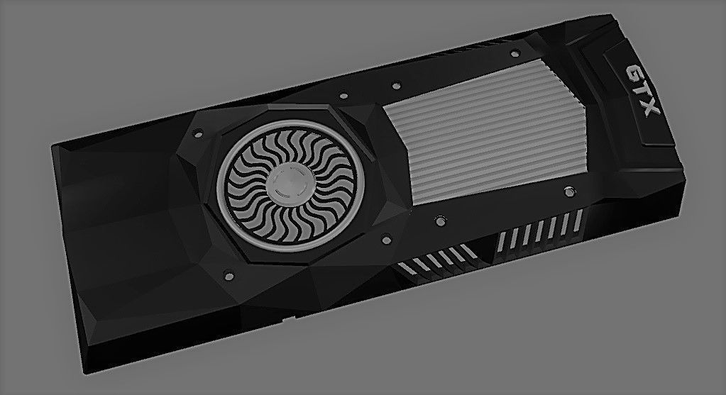 GTX FRONT FOR PC CASE 3D model 3D printable | CGTrader