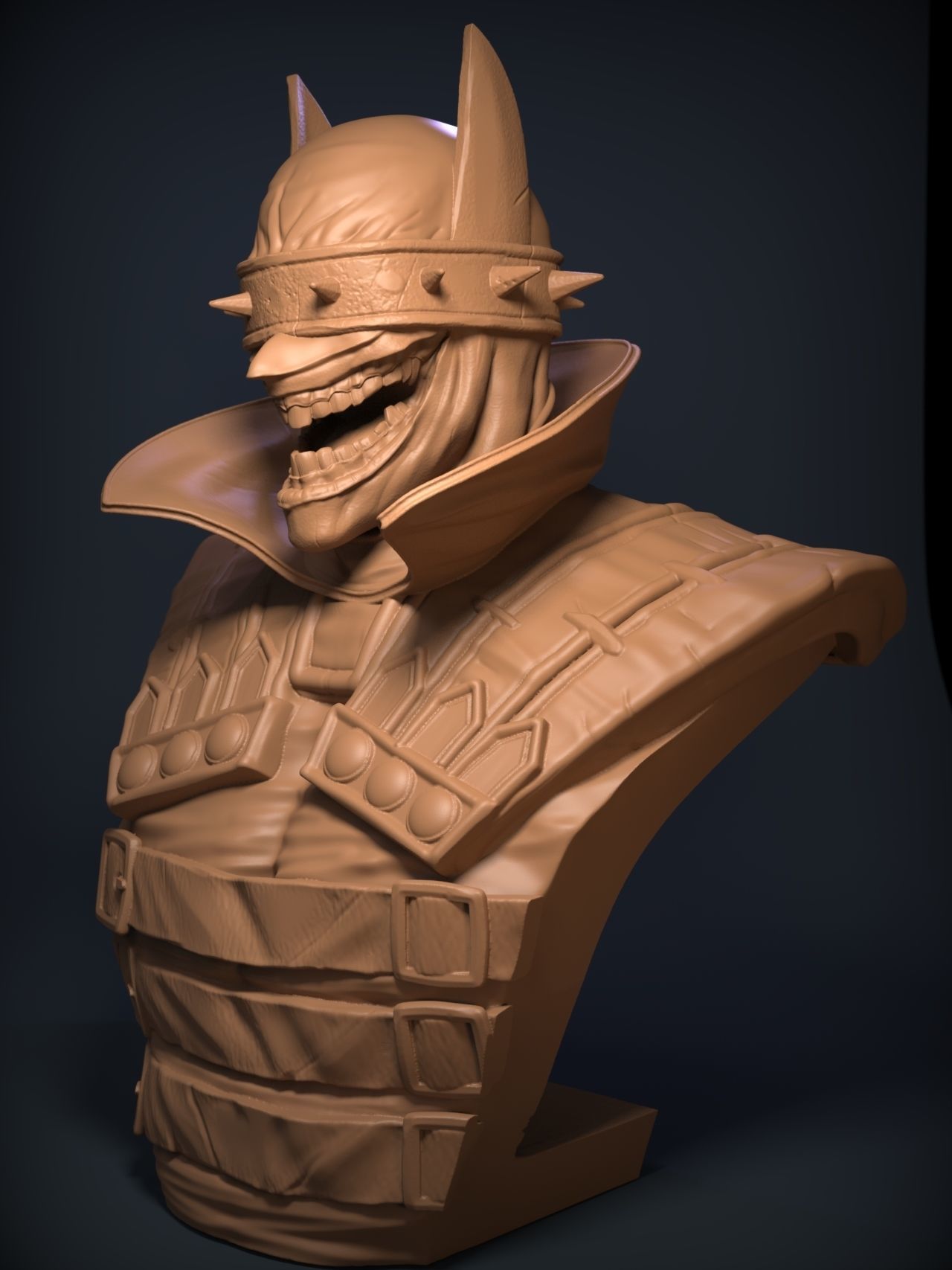Batman who laughs 3D model 3D printable | CGTrader