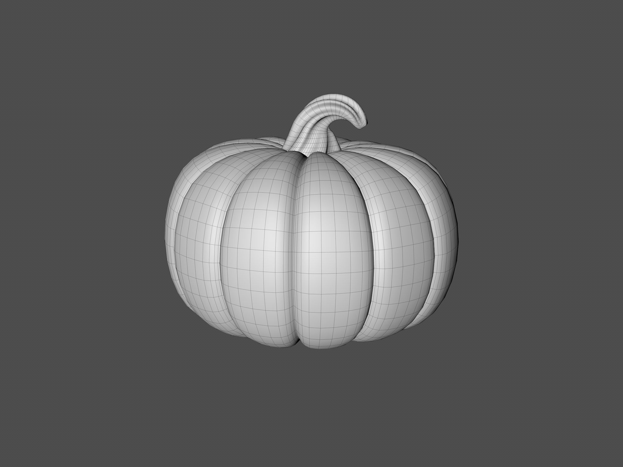 3D model 3D Pumpkin VR / AR / low-poly | CGTrader