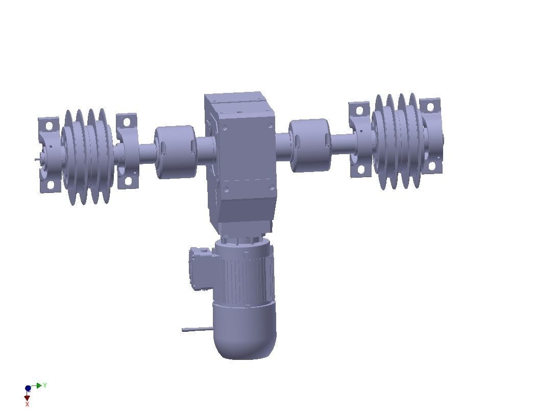 MOTOR HANGER EMS UP-DOWN 3D model | CGTrader