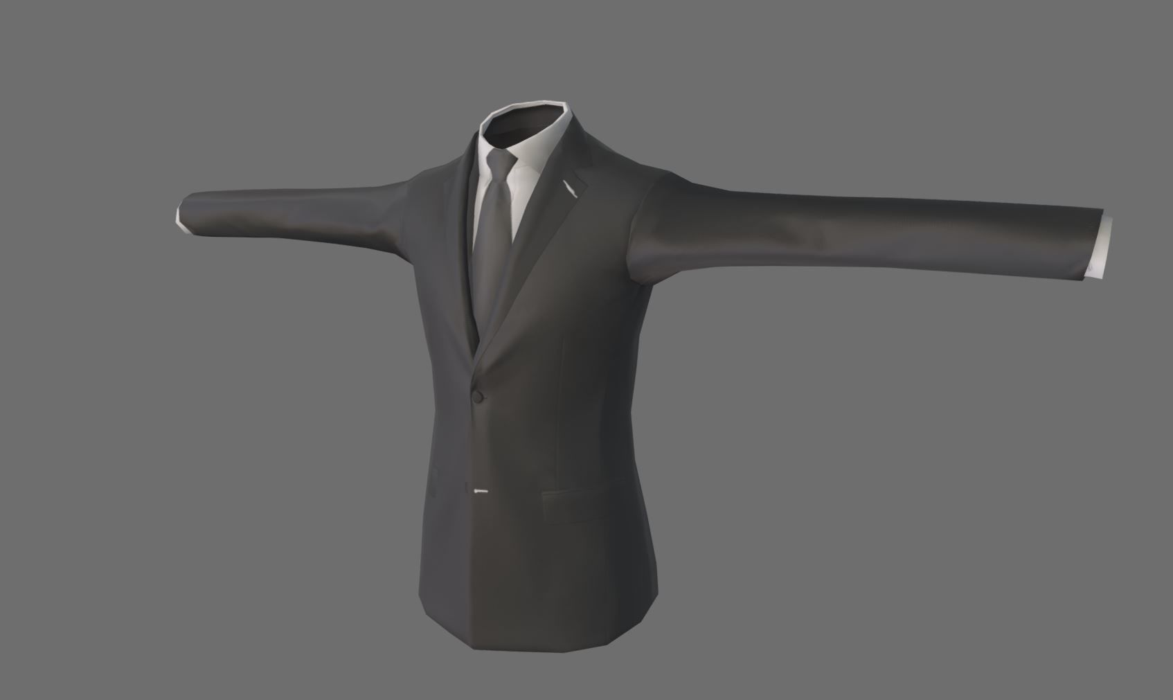 3D model Suit model VR / AR / low-poly | CGTrader