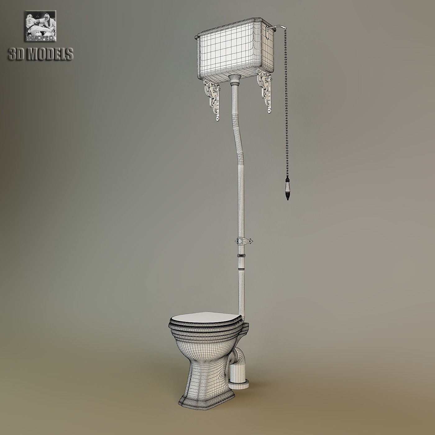 Toilet Devon Devon Oxford 3D model | CGTrader