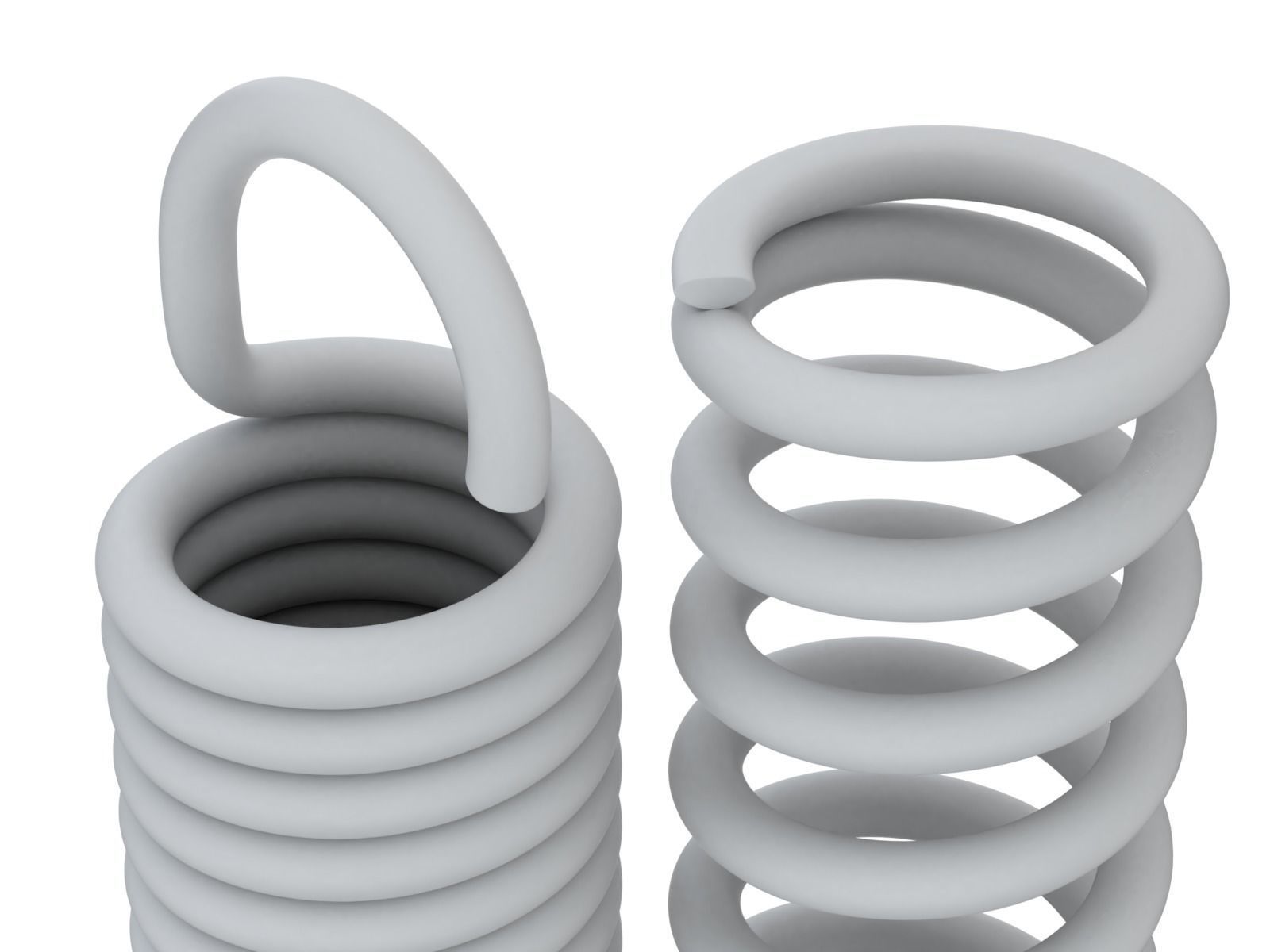 Animated Metal Springs made in Blender 3D model | CGTrader