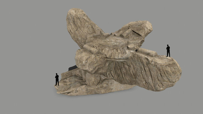 3D model old temple VR / AR / low-poly | CGTrader