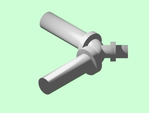 Steam Valve Elbow free 3D model | CGTrader