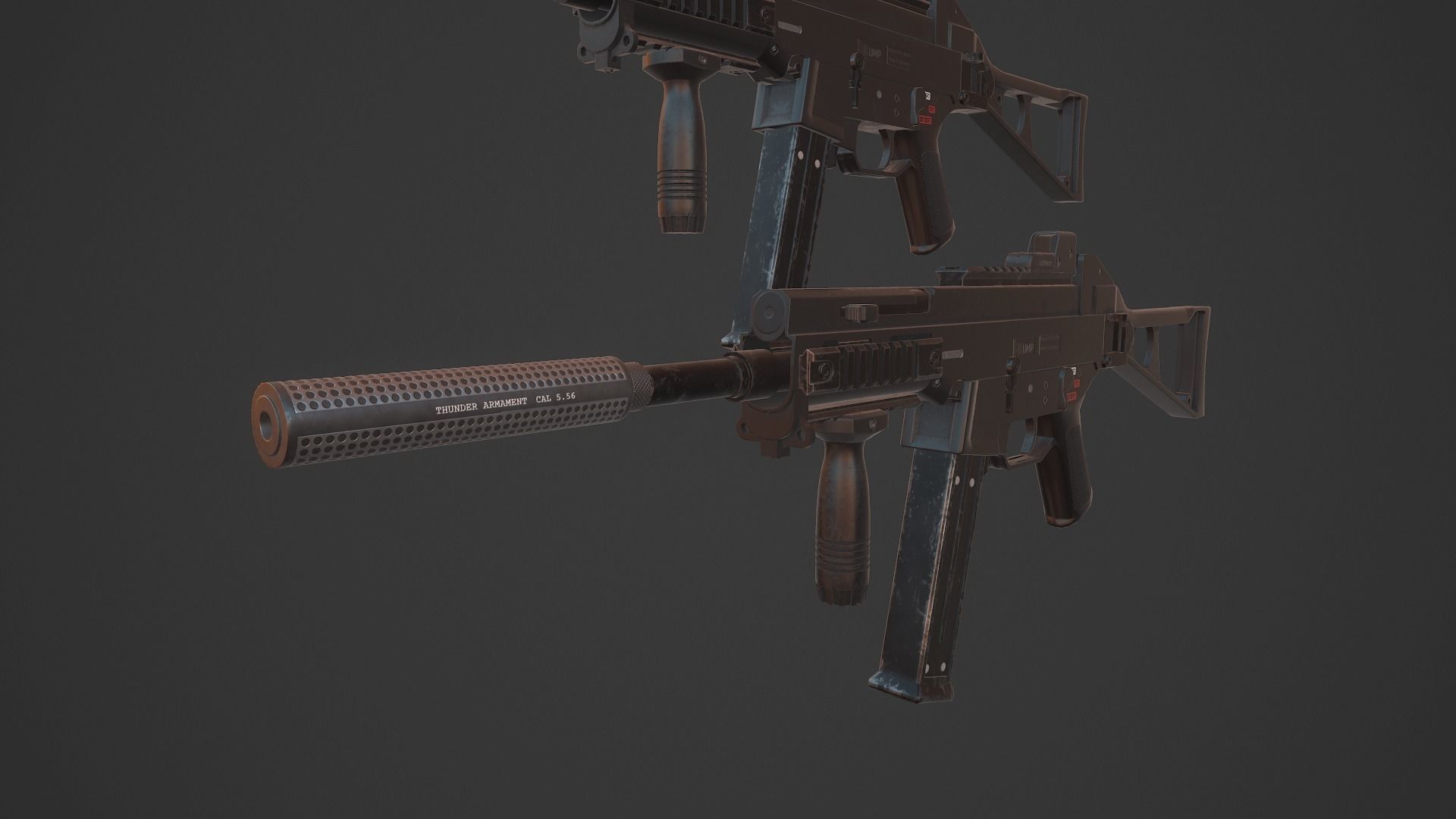 3D model Weapons package with modules VR / AR / low-poly | CGTrader