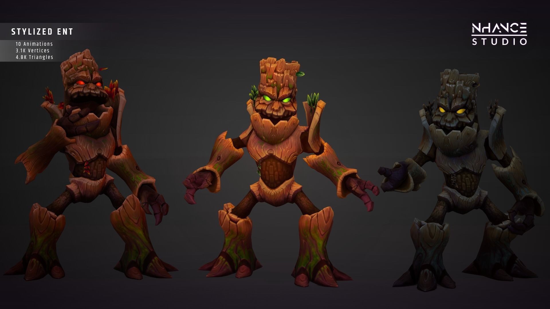 3D model Forest Ent VR / AR / low-poly animated | CGTrader