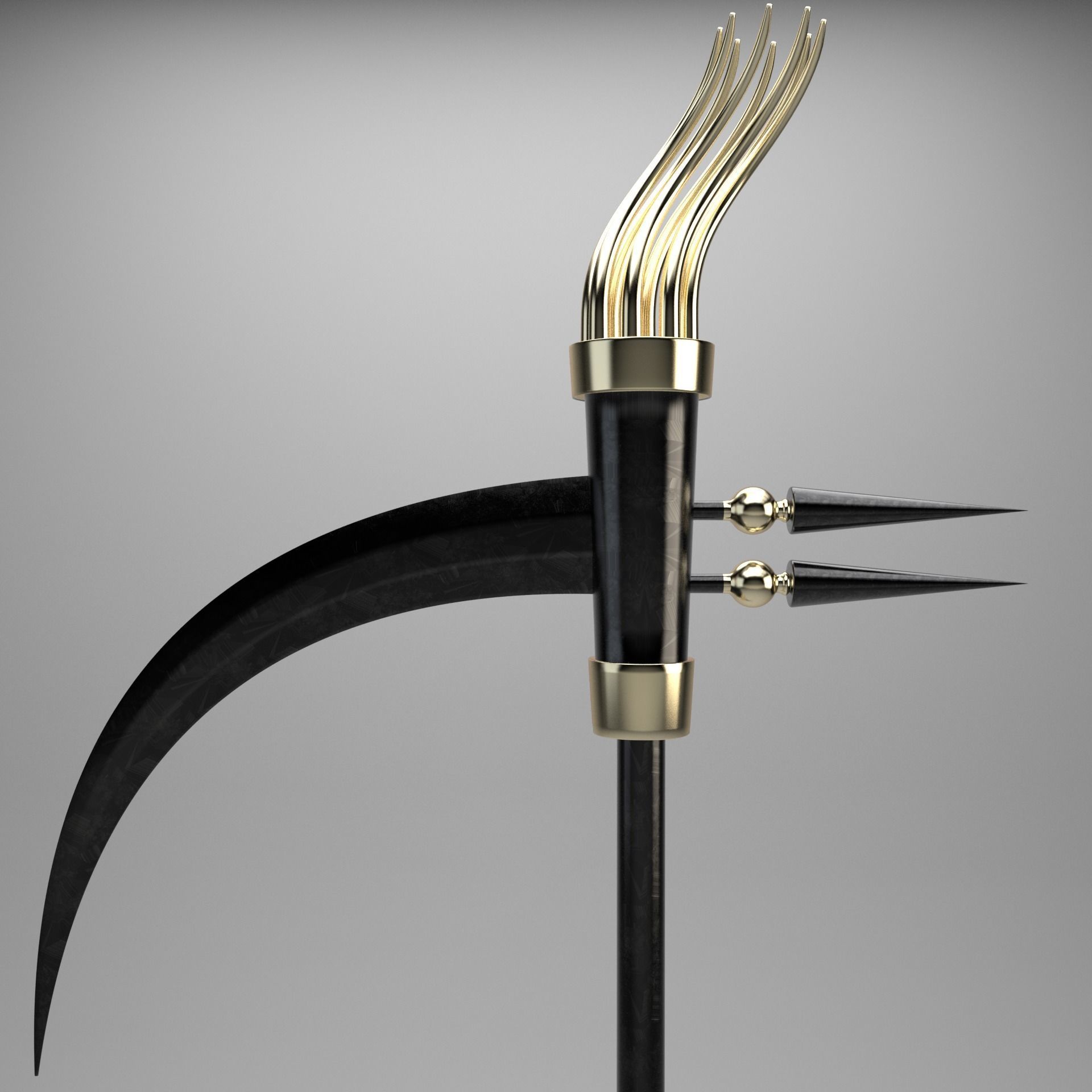 Scythe 3D model | CGTrader