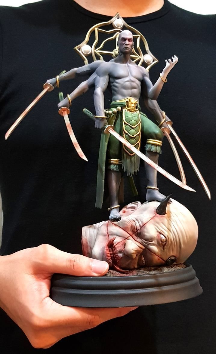 Asura Statue 3D model 3D printable | CGTrader