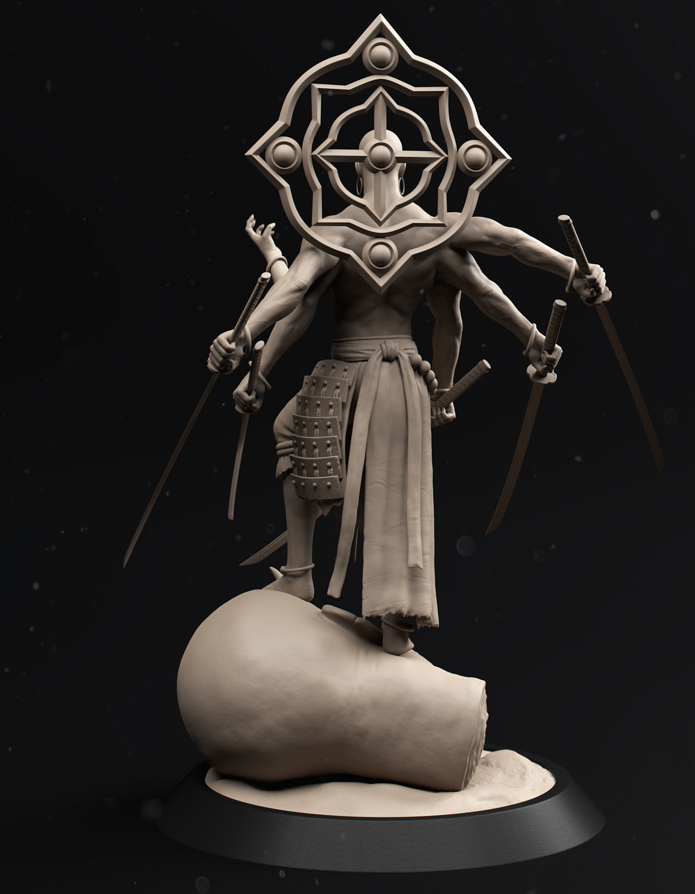 Asura Statue 3D model 3D printable | CGTrader