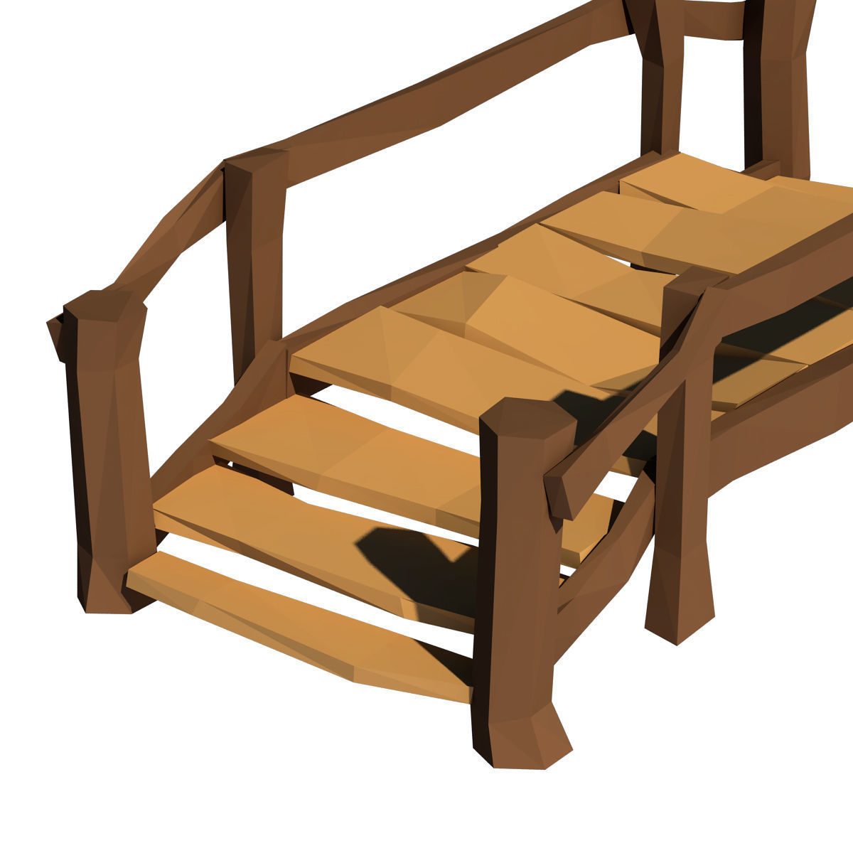 3D model Cartoon bridge VR / AR / low-poly | CGTrader