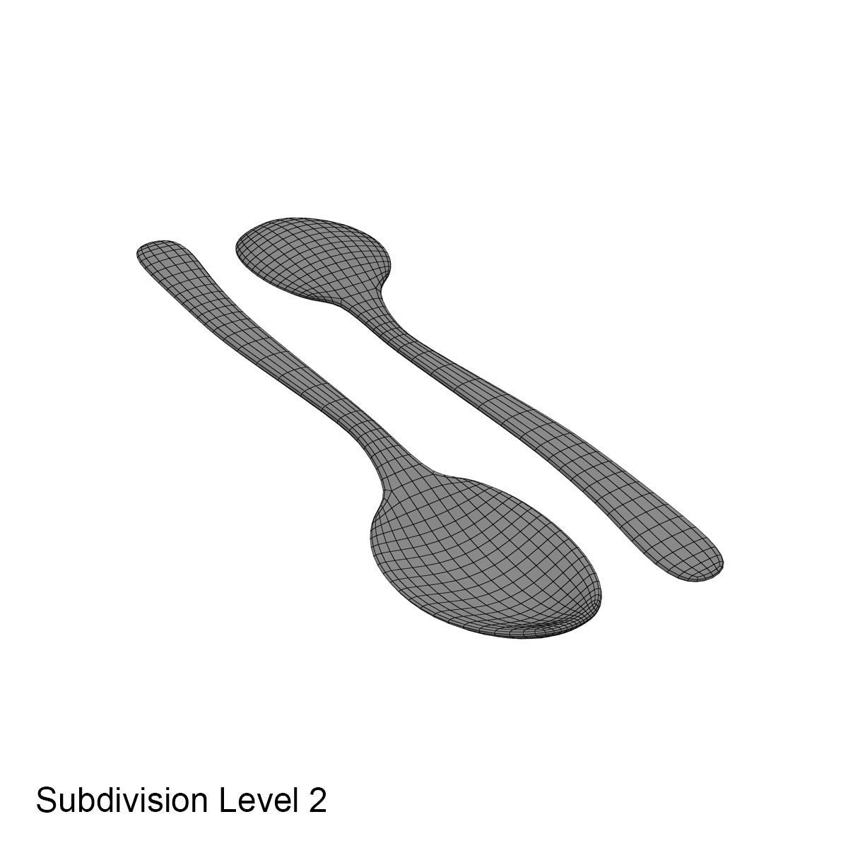 Spoon 3D model | CGTrader