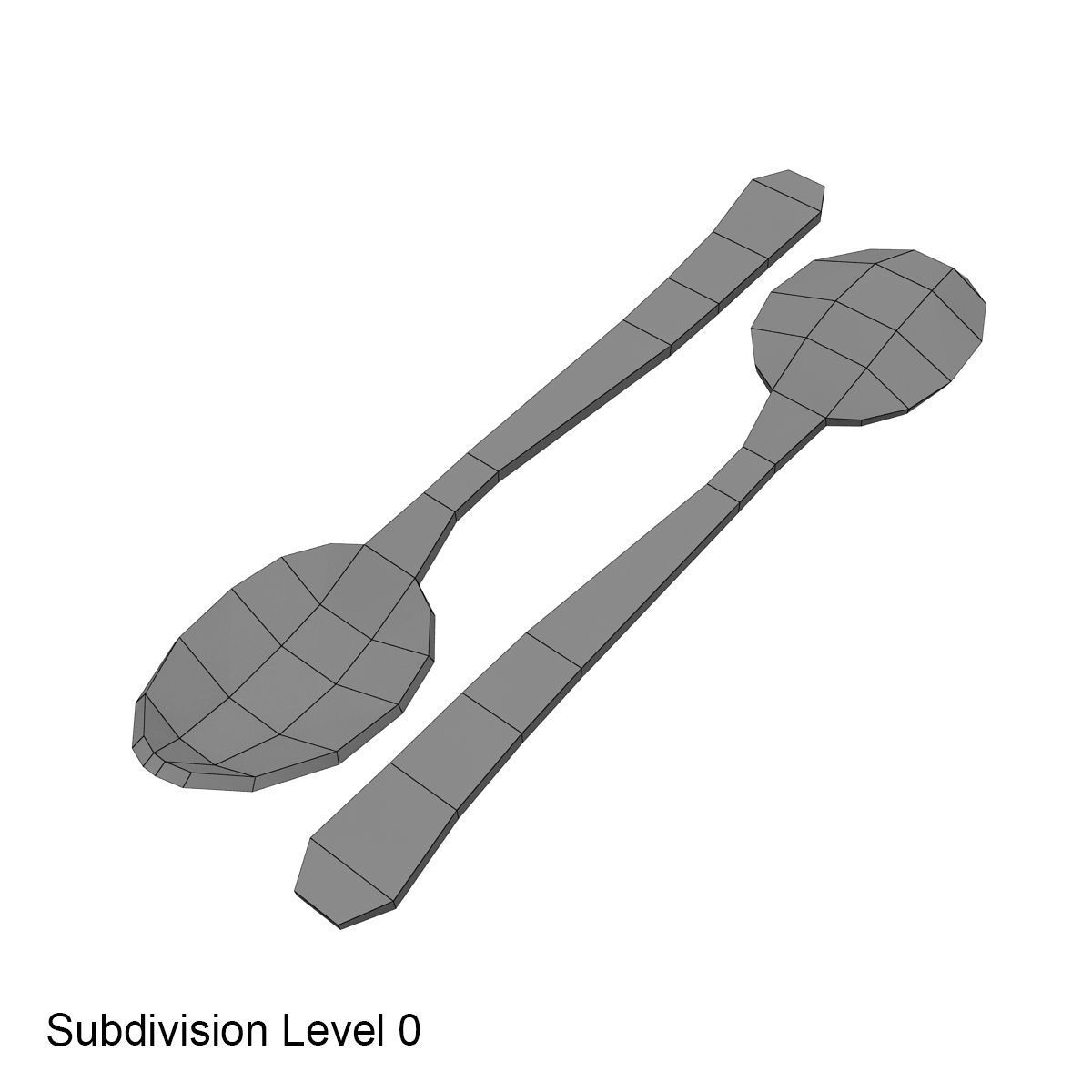 Spoon 3D model | CGTrader