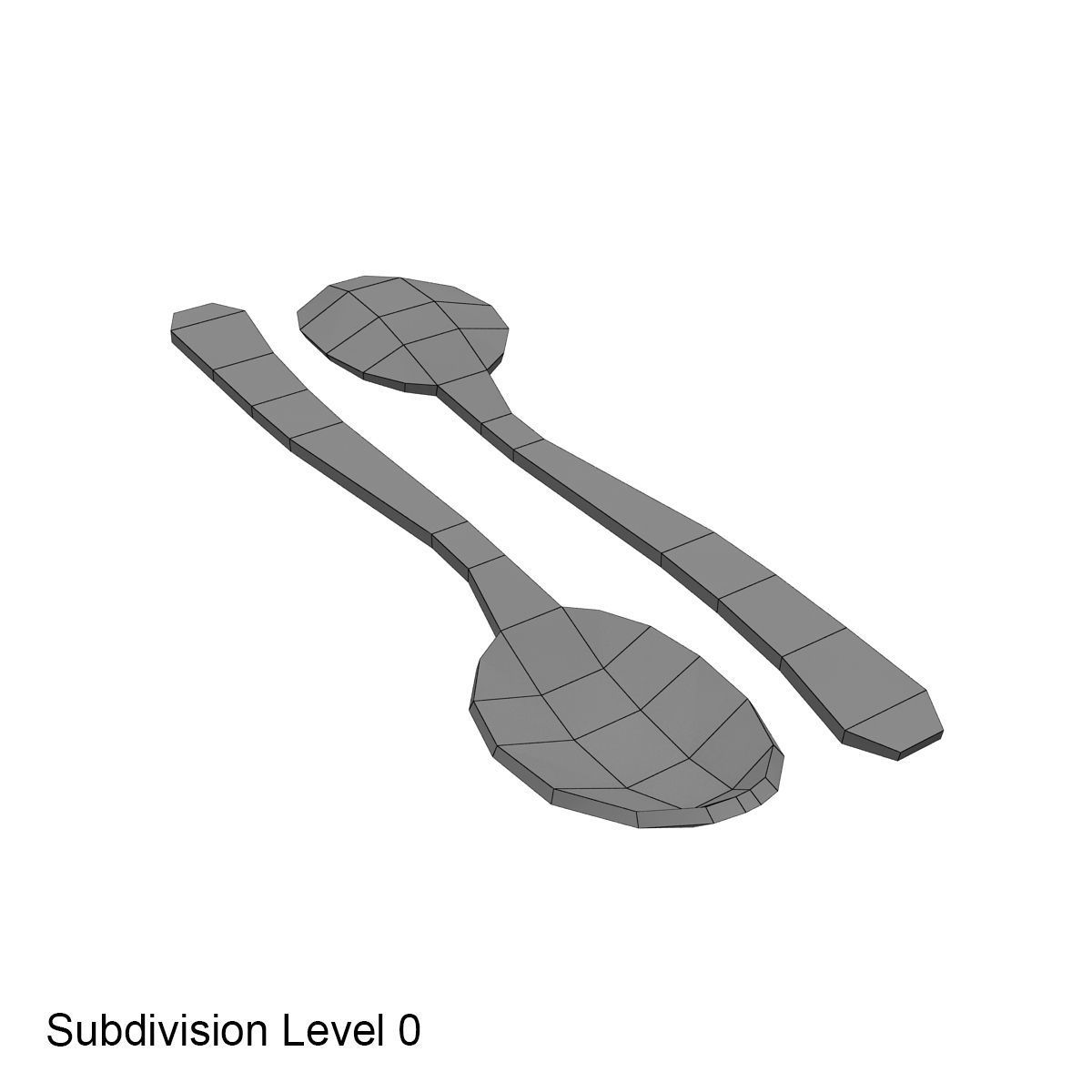 Spoon 3D model | CGTrader