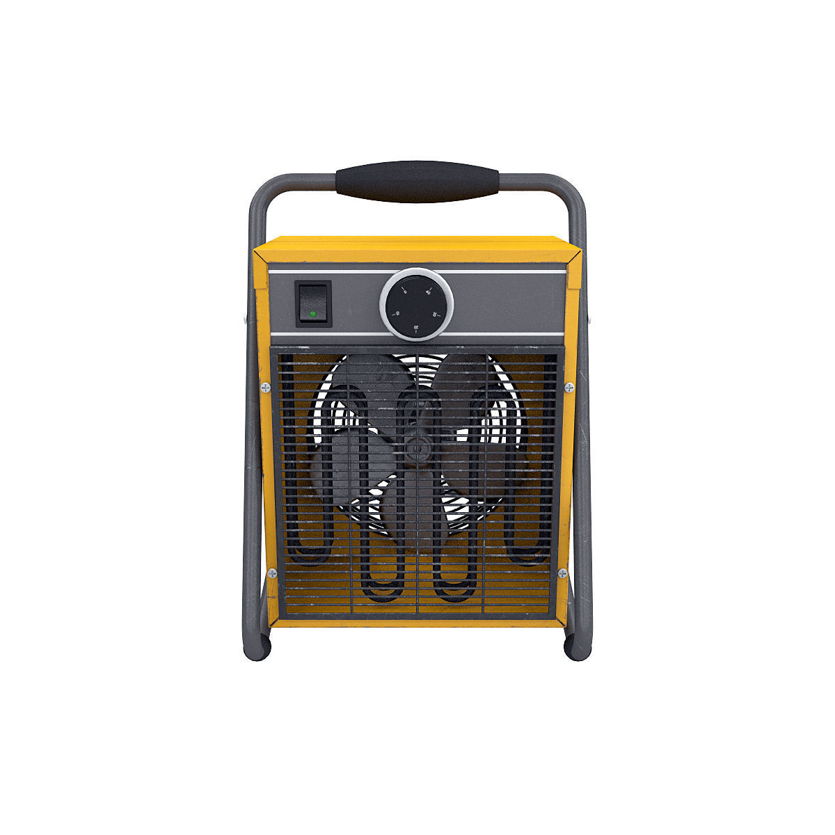 Fan heater 3D model | CGTrader