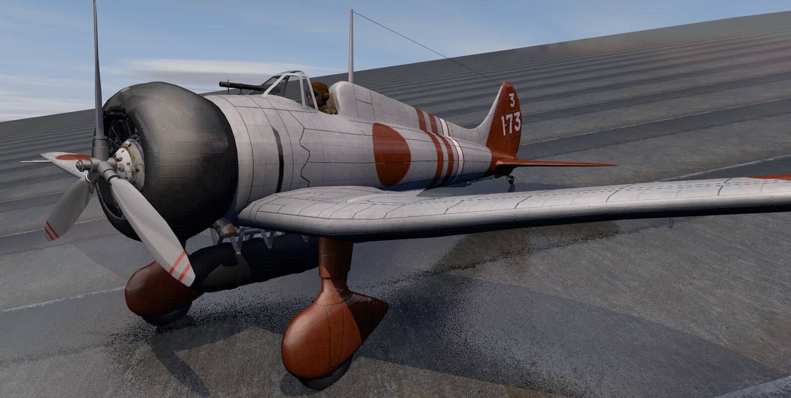 Mitsubishi A5M2 Claude 3D model | CGTrader
