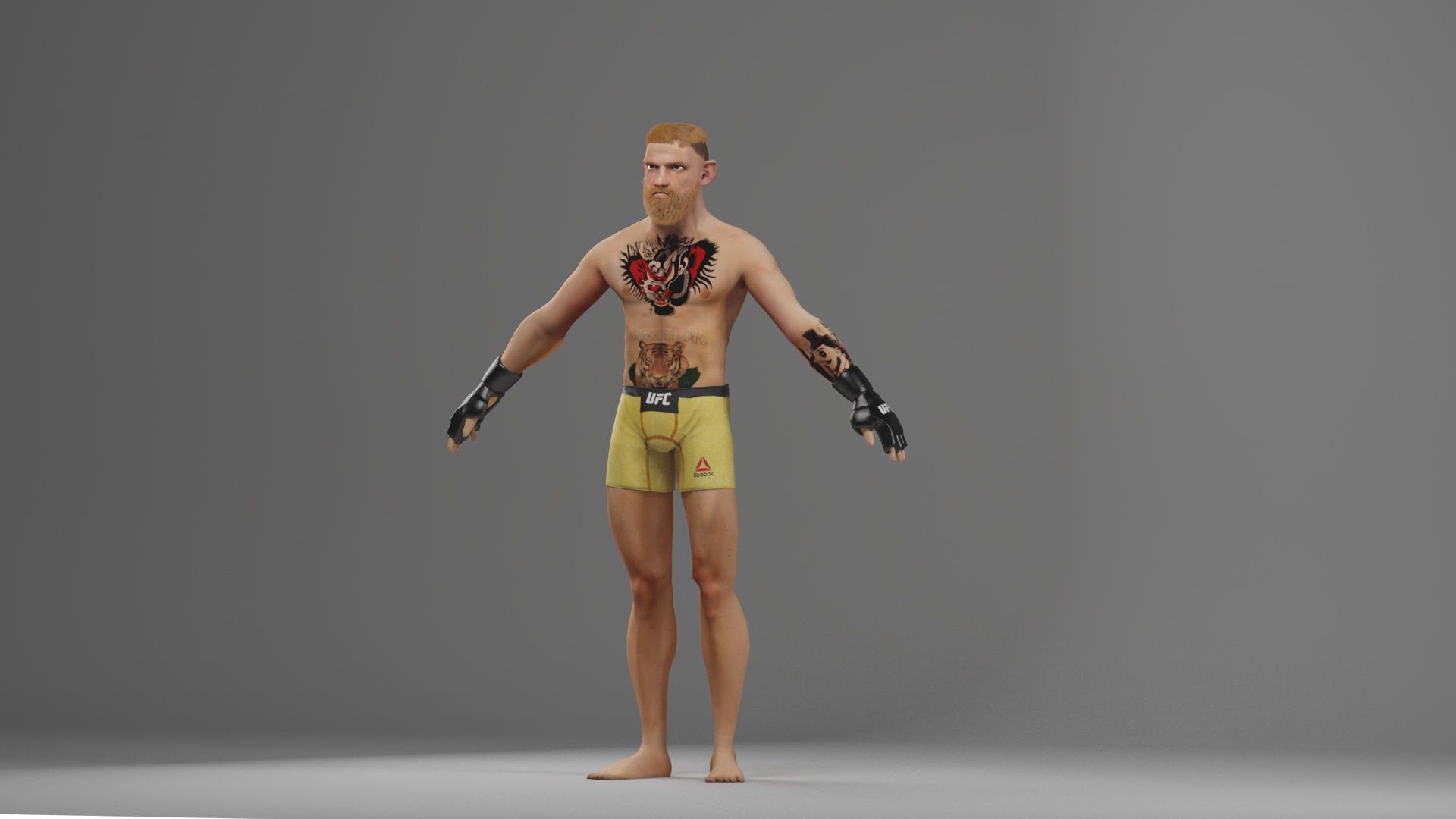 3D model conor mcgregor 3d model VR / AR / low-poly | CGTrader