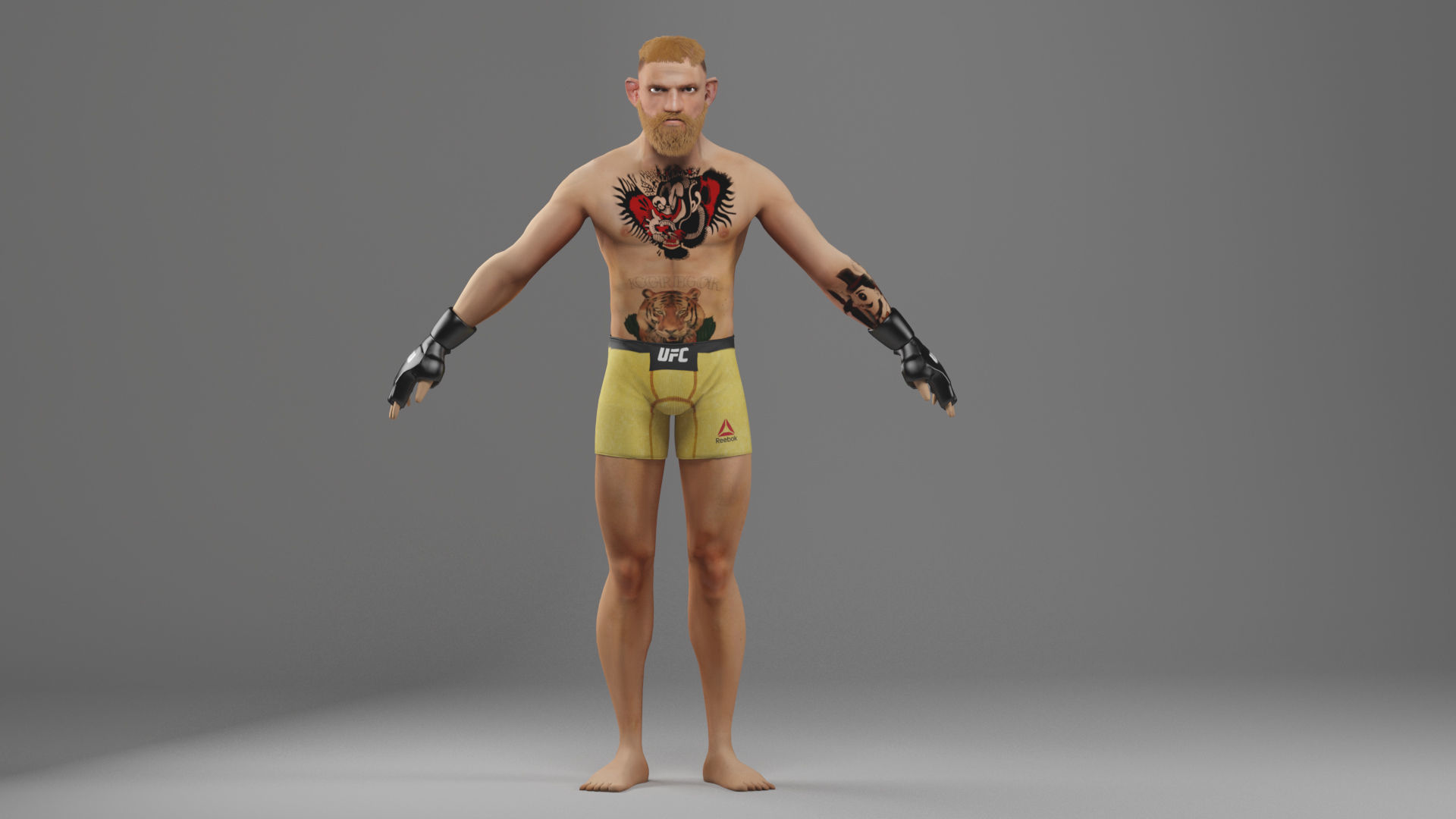 3D model conor mcgregor 3d model VR / AR / low-poly | CGTrader
