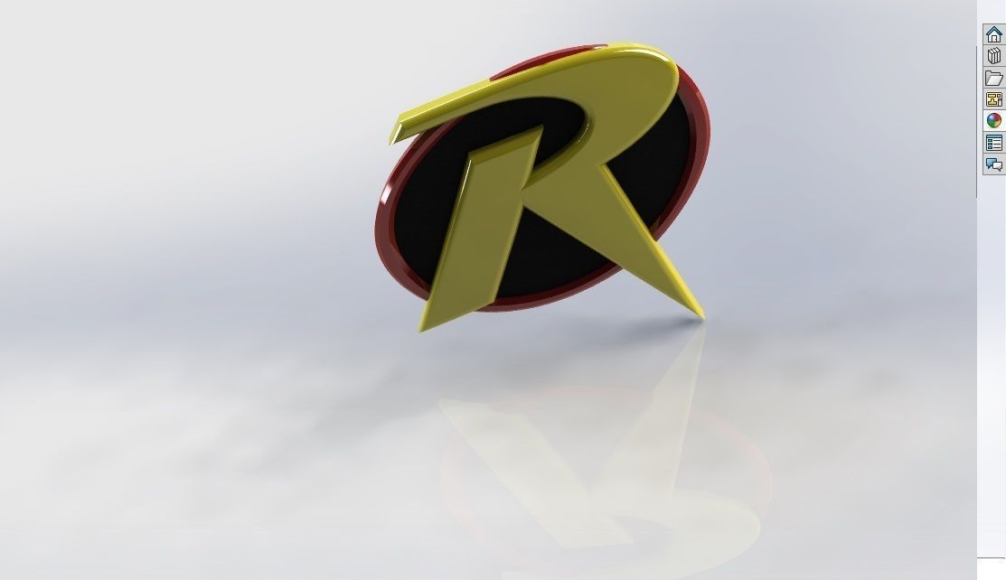 Robin Symbol of Tim Drake 3D model | CGTrader
