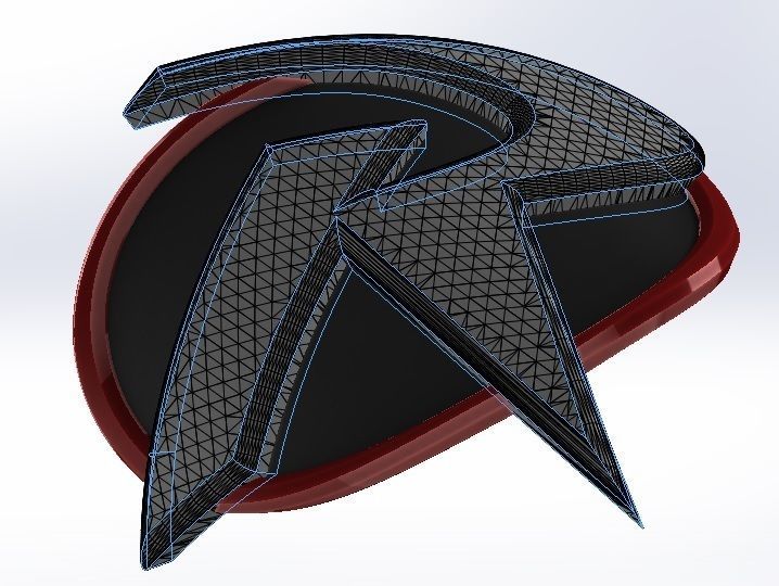 Robin Symbol of Tim Drake 3D model | CGTrader