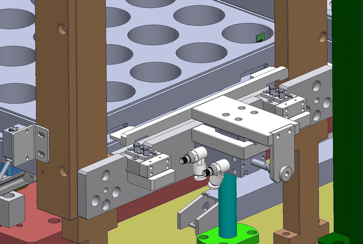 Auto stacking loading and unloading machine 3D model animated | CGTrader