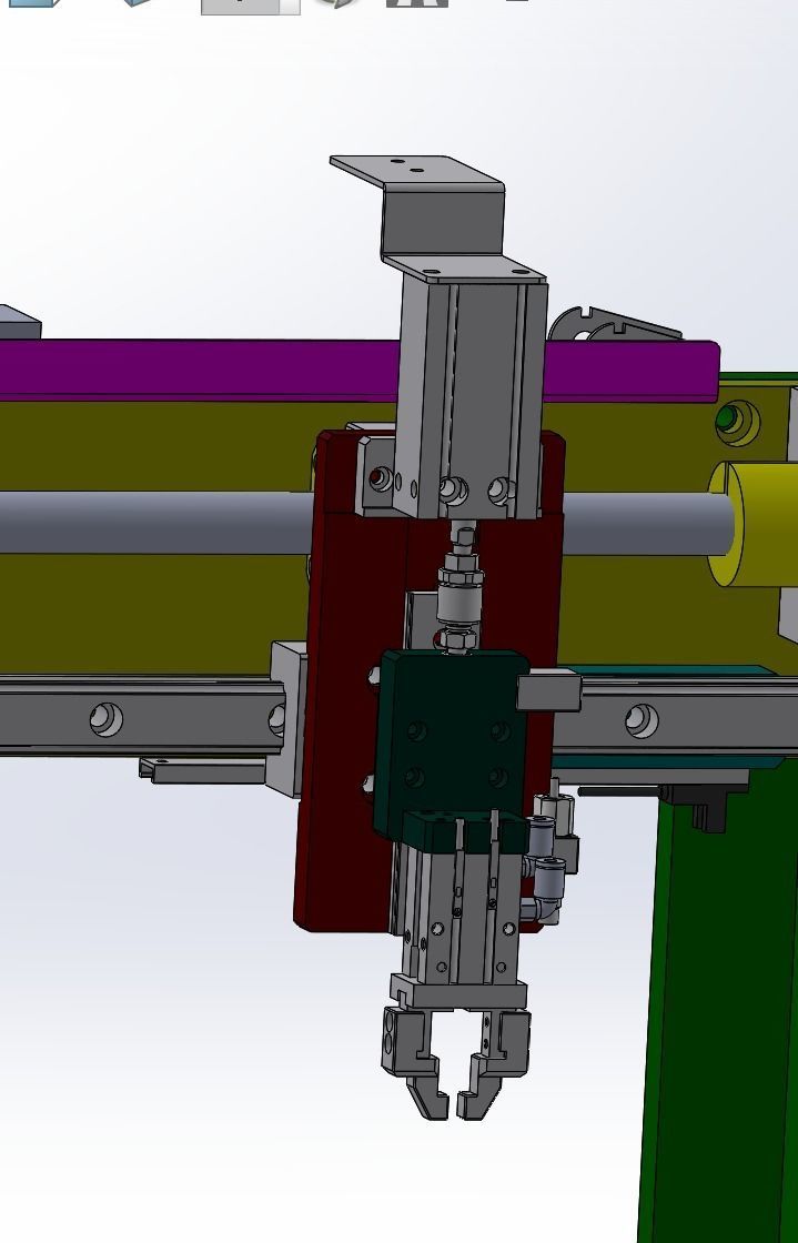 Auto stacking loading and unloading machine 3D model animated | CGTrader