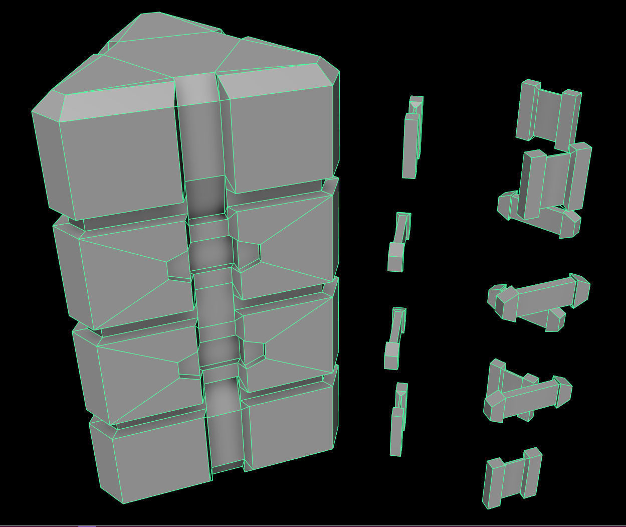 3D model Sci fi machine - Cyberpunk design - PBR VR / AR / low-poly ...