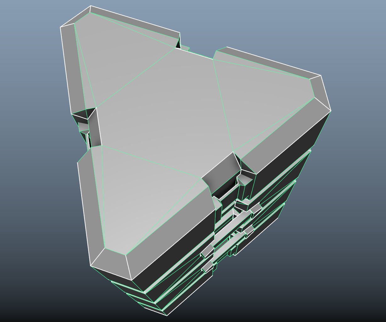 3D model Sci fi machine - Cyberpunk design - PBR VR / AR / low-poly ...
