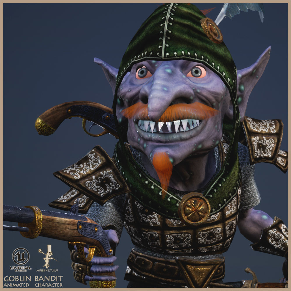 3D model GOBLINS ARMY VR / AR / low-poly rigged animated | CGTrader